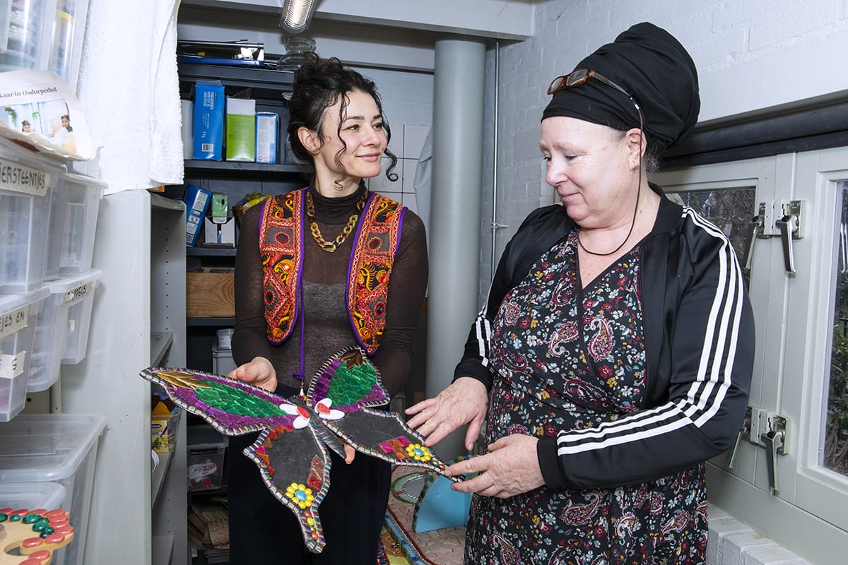 Busra en Sarah - Amsterdamse Maatjes